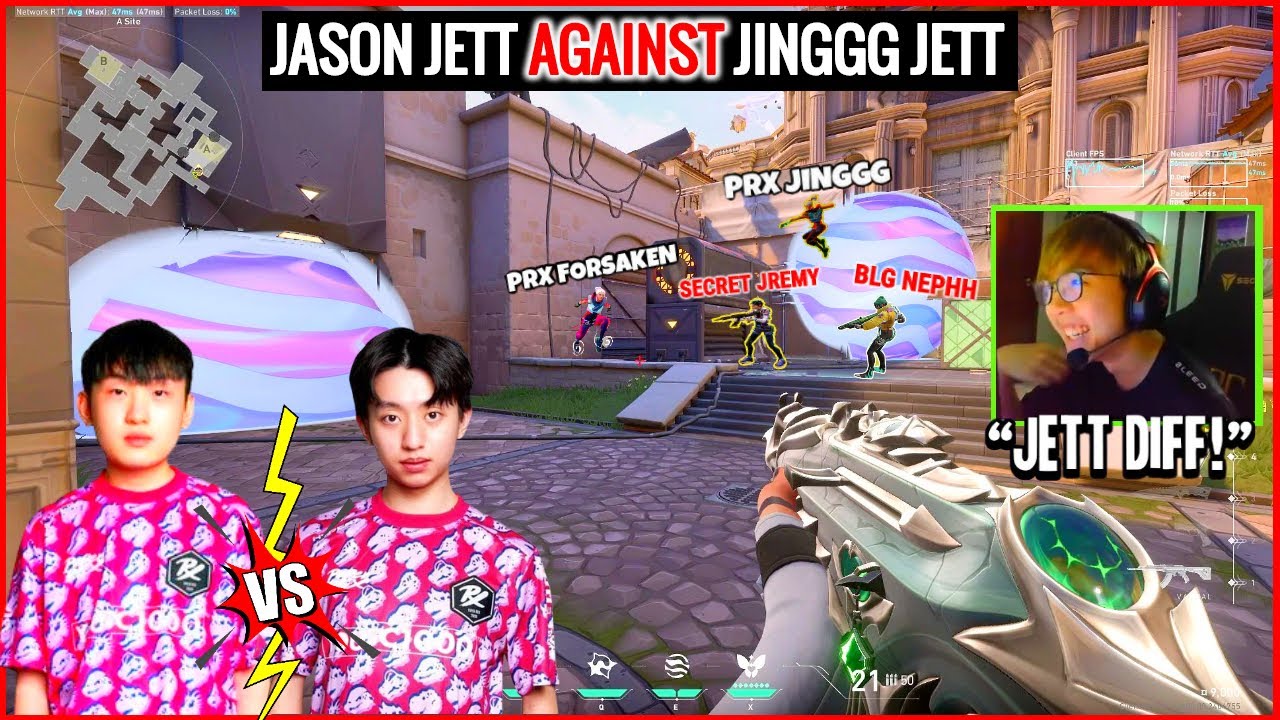 PRX f0rsakeN Faces PRX Jinggg TS Jremy & BLG nephh In Radiant Ranked | Jett VS Jett Insane ...