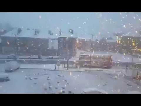 buxton snow 28 02 17 - YouTube