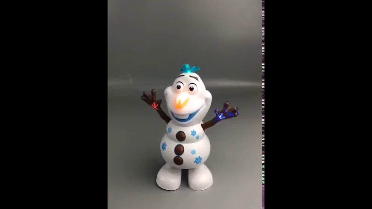 Frozen Dancing Olaf Robot - YouTube