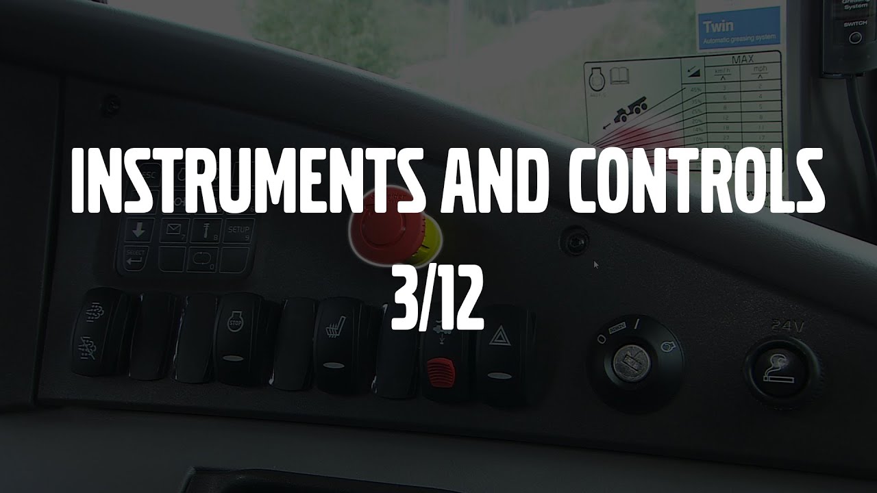 Instruments and controls – Volvo Articulated Haulers G series+A60H ...
