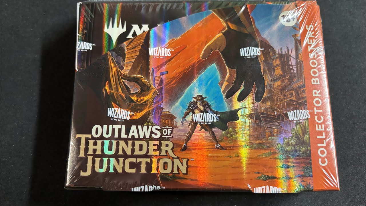 Mtg outlaws of thunder junction collector booster box #2 can the sequel ...