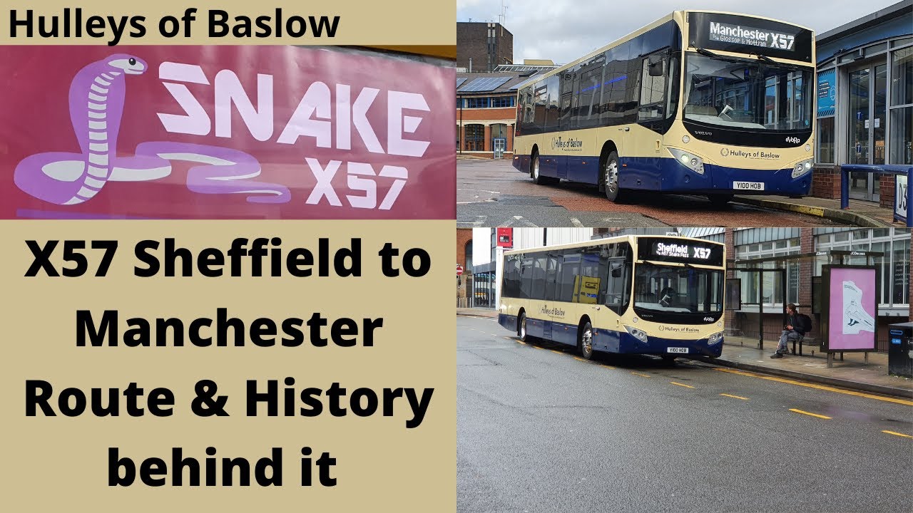 Hulleys of Baslow | X57 Sheffield - Manchester Route & History behind ...