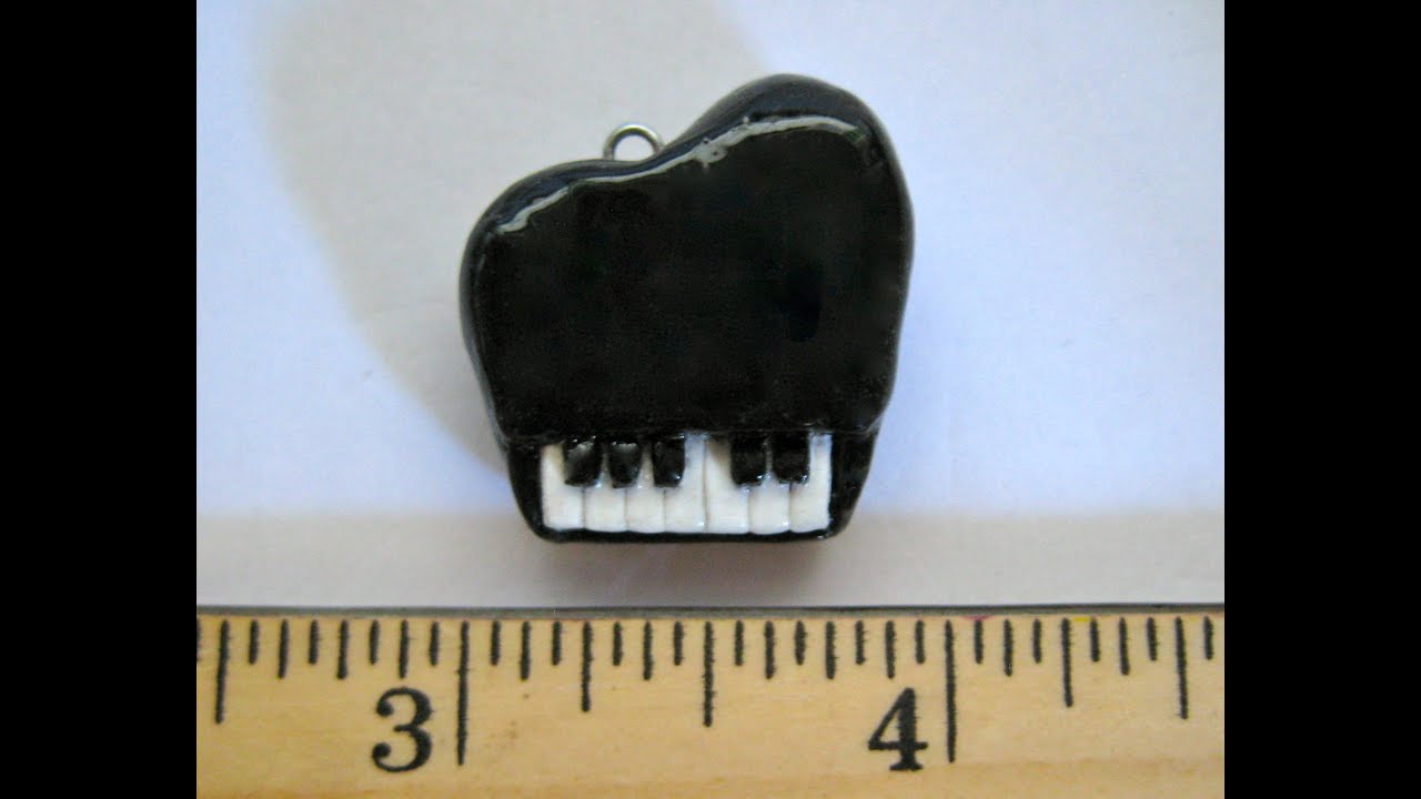 DIY Piano - Miniature Polymer Clay - YouTube