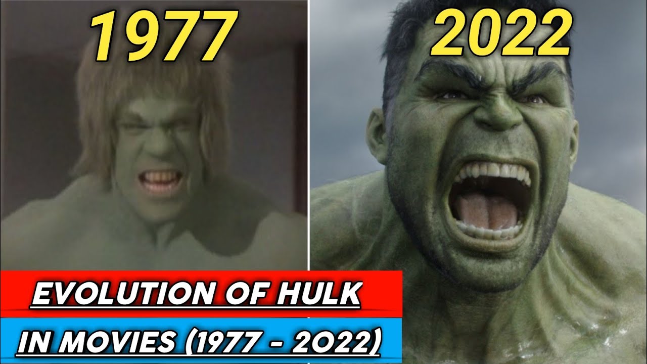Evolution Of Hulk In Movies (1977 - 2022) | Urdu\Hindi | Sani ...