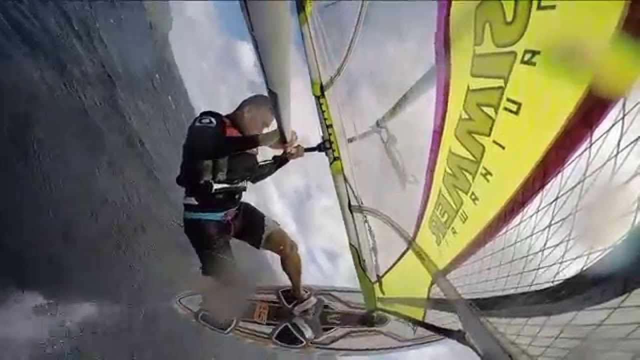 Windsurfing Bump and Jump - YouTube