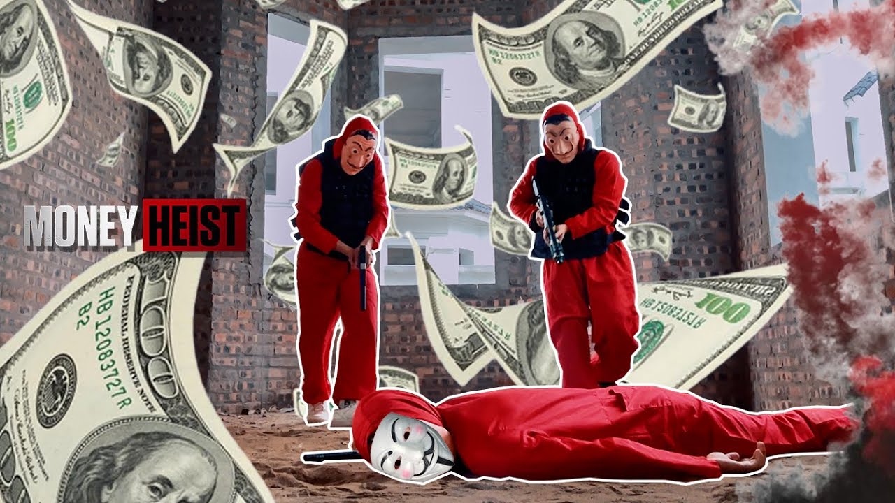 MONEY HEIST vs POLICE ( SPECIAL BELLA CIAO REMIX ) 49 || Epic Parkour ...