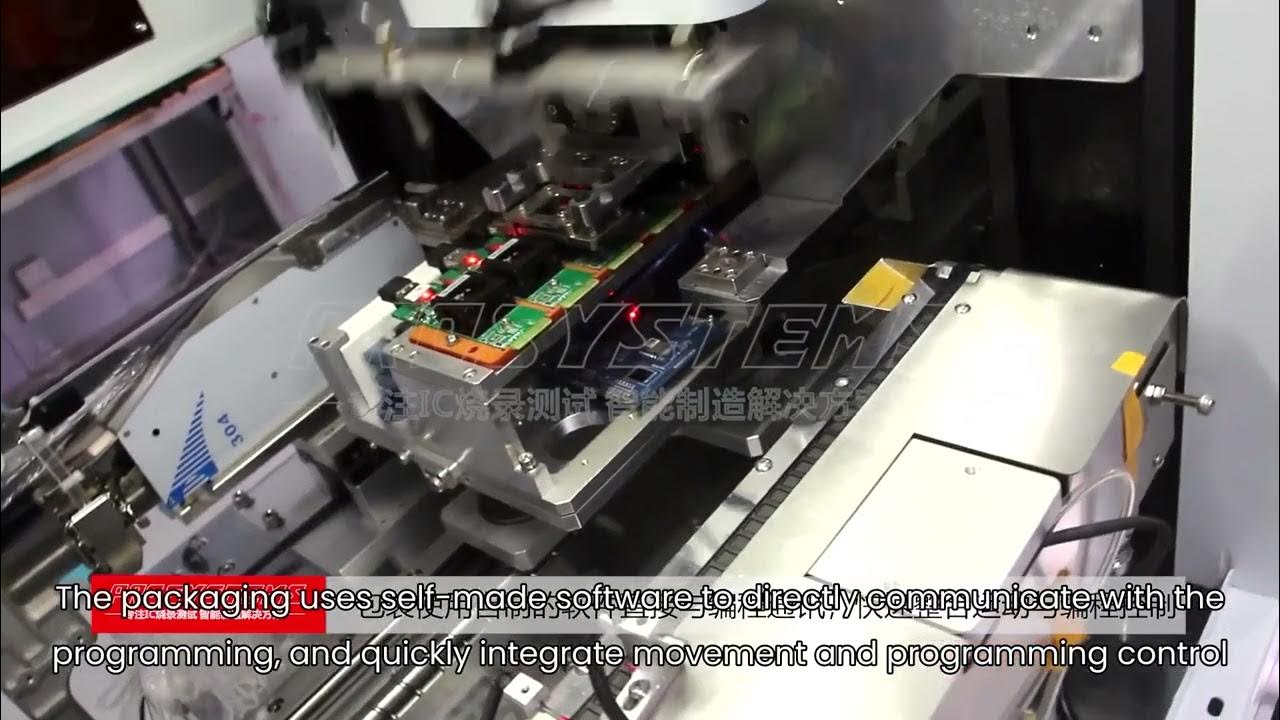 Fully Automated IC Programming Equipment PG280P - YouTube