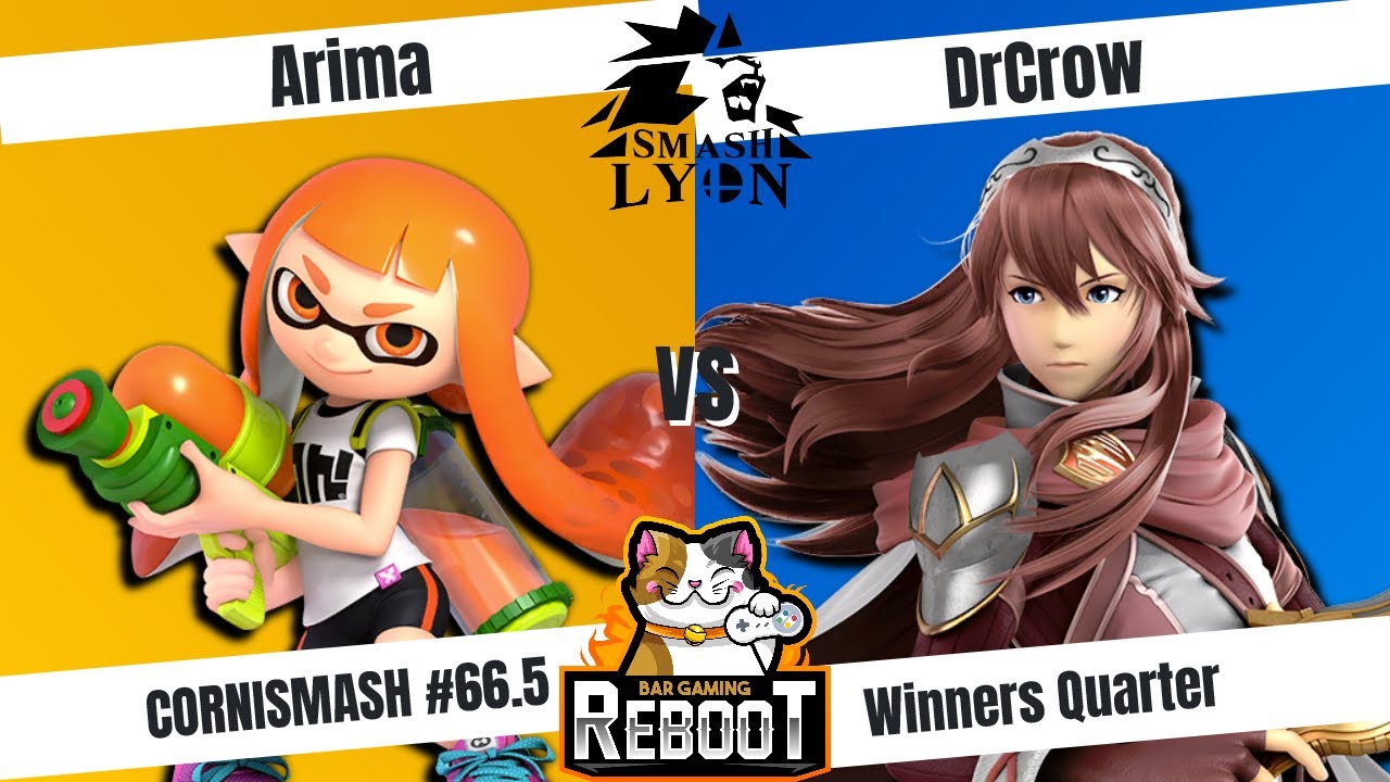 Cornismash #66.5 WQ [S&B] Arima (Inkling) VS DrCrow (Lucina) - YouTube