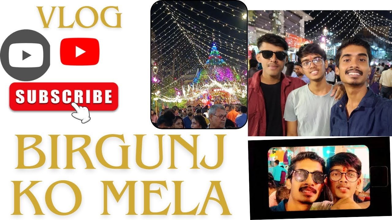 Birgunj ko Mela Vlog || My first vlog || #vlog #dashain #mela #birgunj #gahwamai # ...