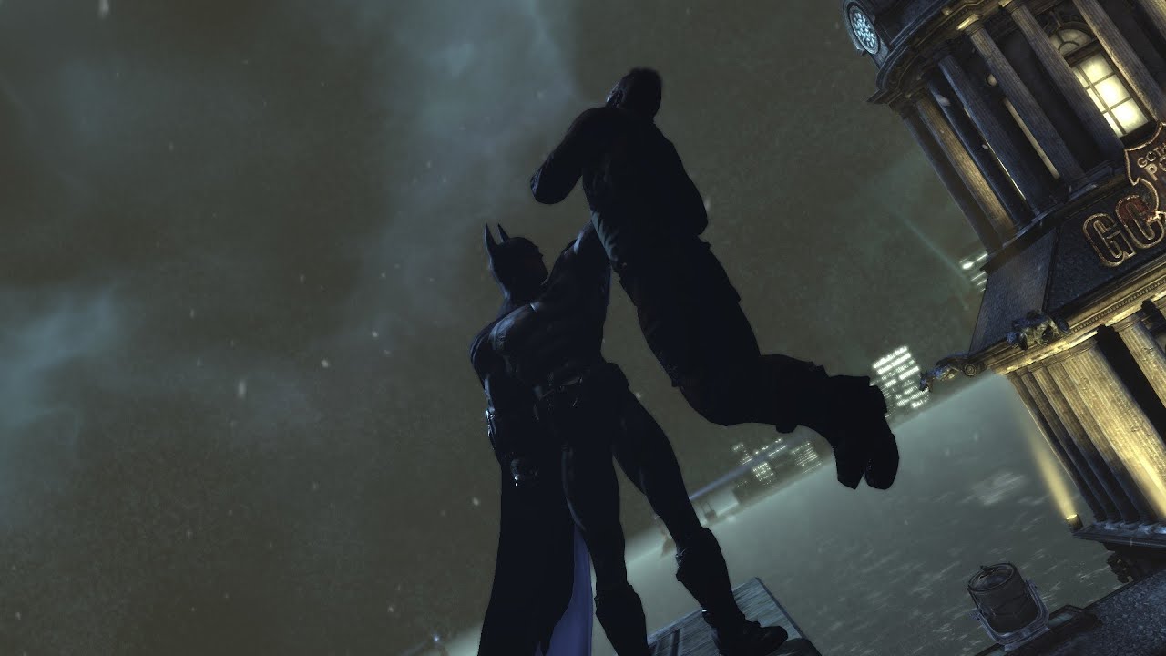 Arkham City - Angry Batman Fight - YouTube