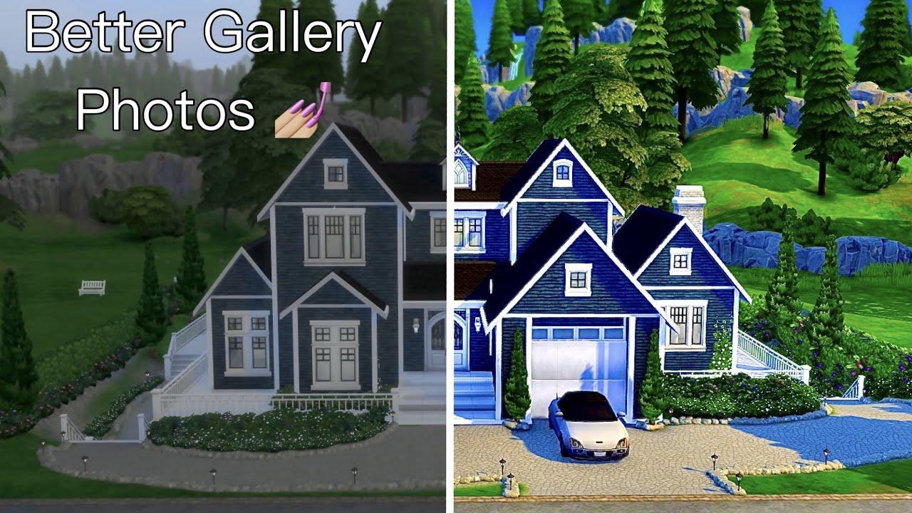 How To Take Better Gallery Photos in The Sims 4 - YouTube