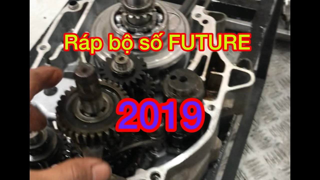 RẢ ráp bộ số FUTURE 125 -2019 chi tiết nhất - YouTube