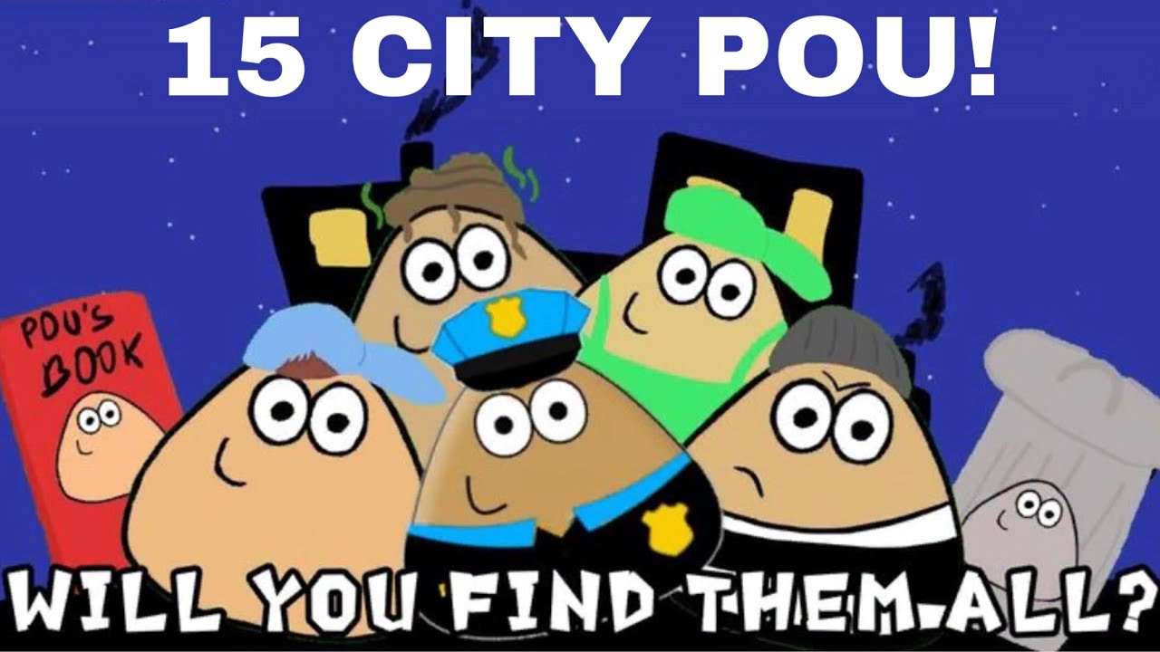 HOW TO GET THE NEW 15 CITY POU IN FIND THE POU! (Find the Pou Guide 6 ...