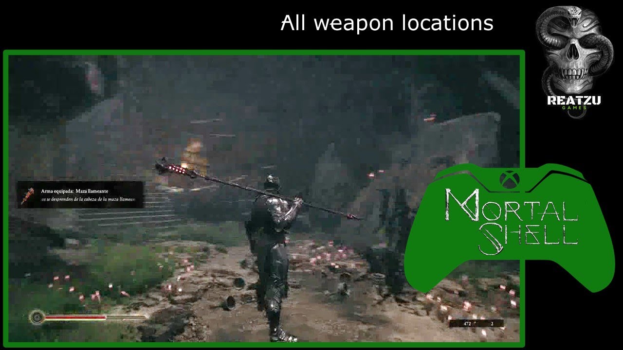 Mortal Shell tips | Localización de todas las Armas - YouTube