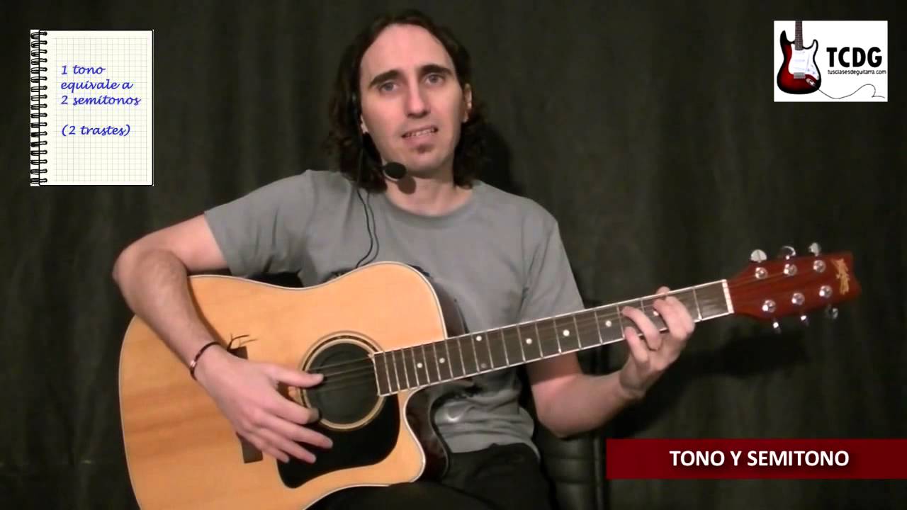 TONOS Y SEMITONOS: TEORIA MUSICAL EN GUITARRA / APRENDER MUSICA FACIL ...