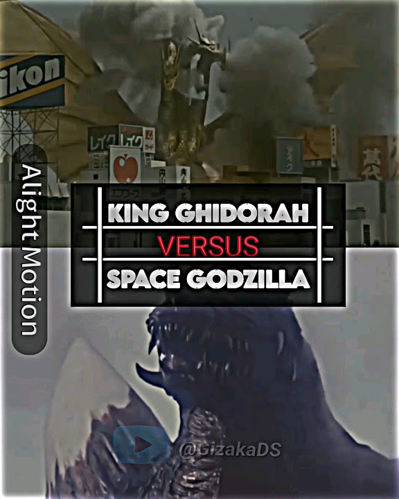 Heisei King Ghidorah VS Space Godzilla || #shorts #short #fyp - YouTube