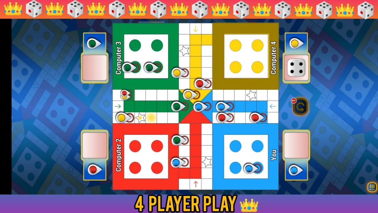 Ludo game 4 players_Ludo king 4 players_Ludo king👑gameplay - YouTube
