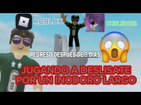 Jugando a deslizate por un tobogán inodoro - me gustó mucho - YouTube
