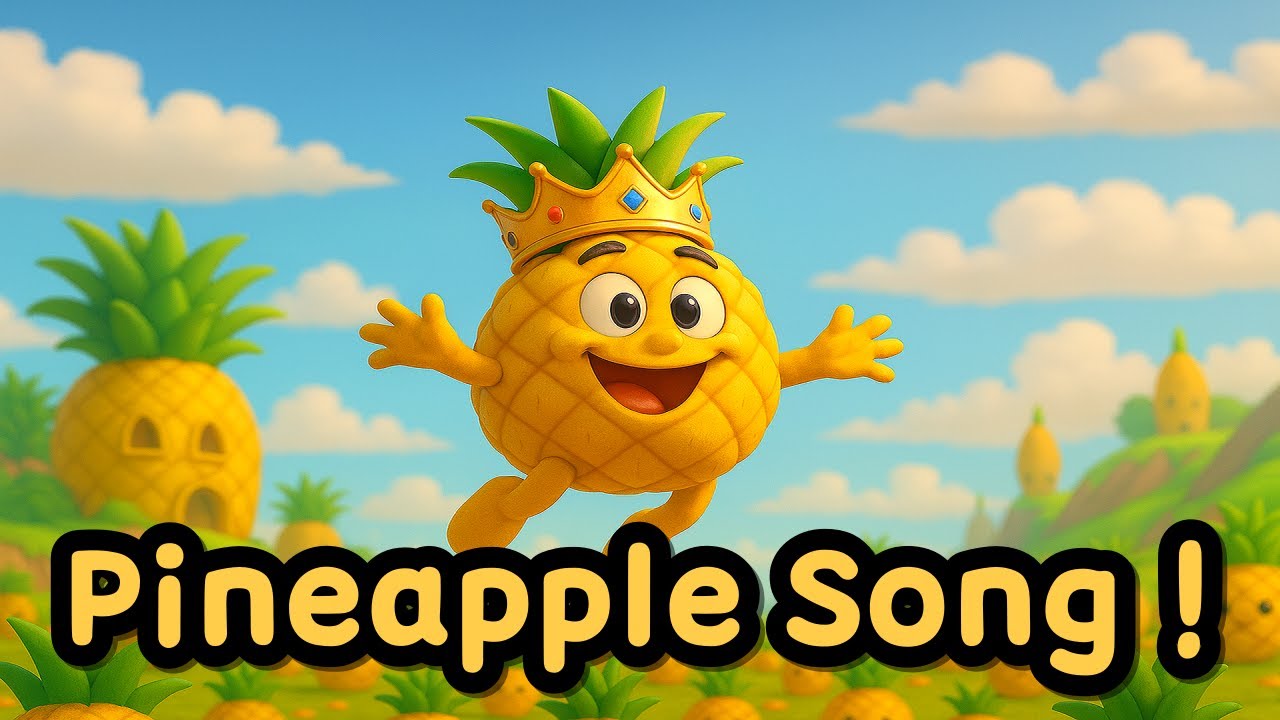 [Pineapple Song] |🍍 Let’s Sing Pineapple Dishes! |🌈 Kids Songs ...