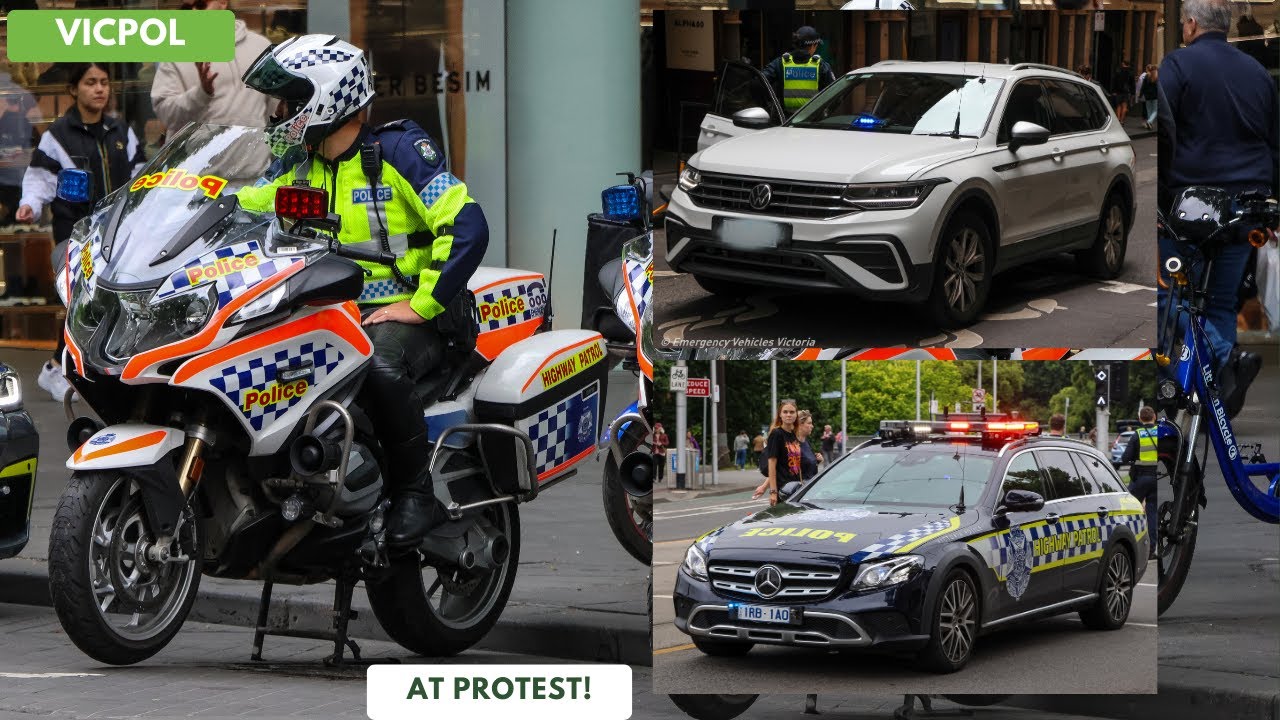 VICPOL // Various Highway Patrol, GD, Unmarked Units - Escorting ...