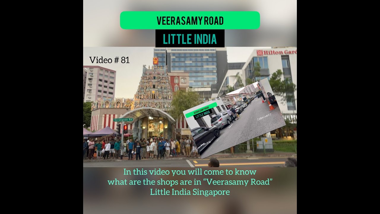 Singapore | Little India - Veerasamy Road | Tekka Place ...