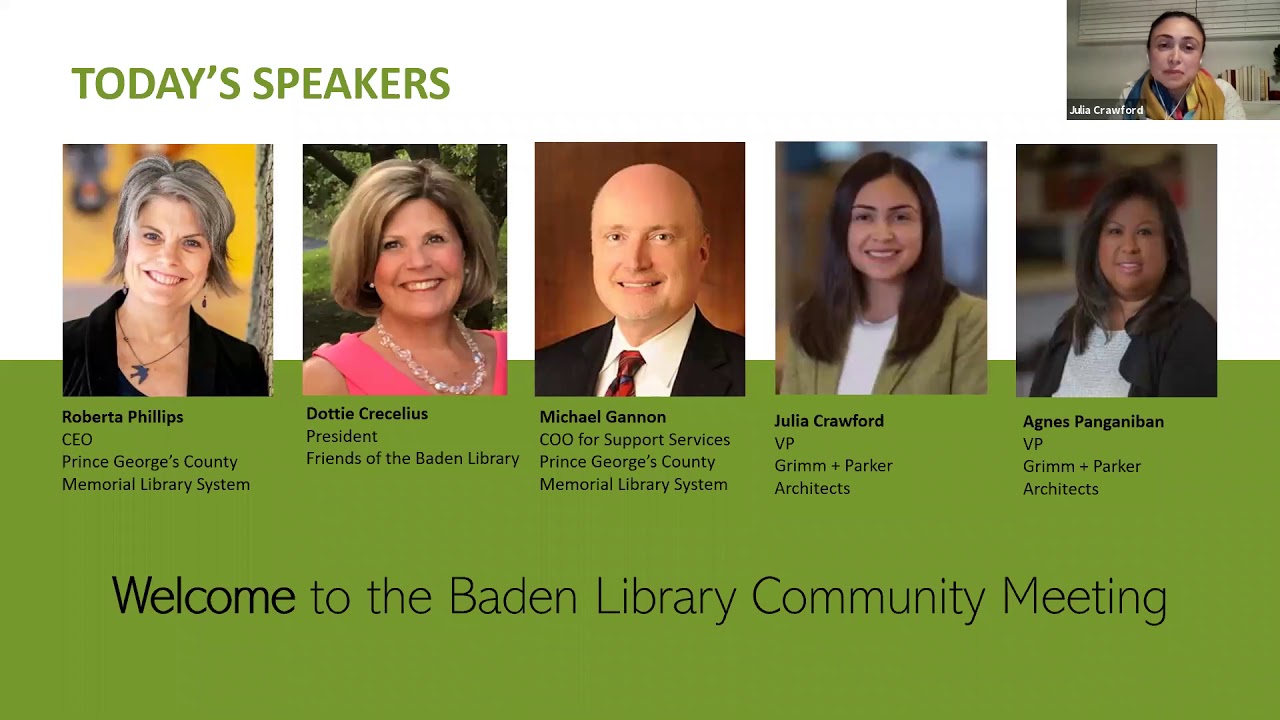 Baden Library Community Meeting 11/12/2020 - YouTube