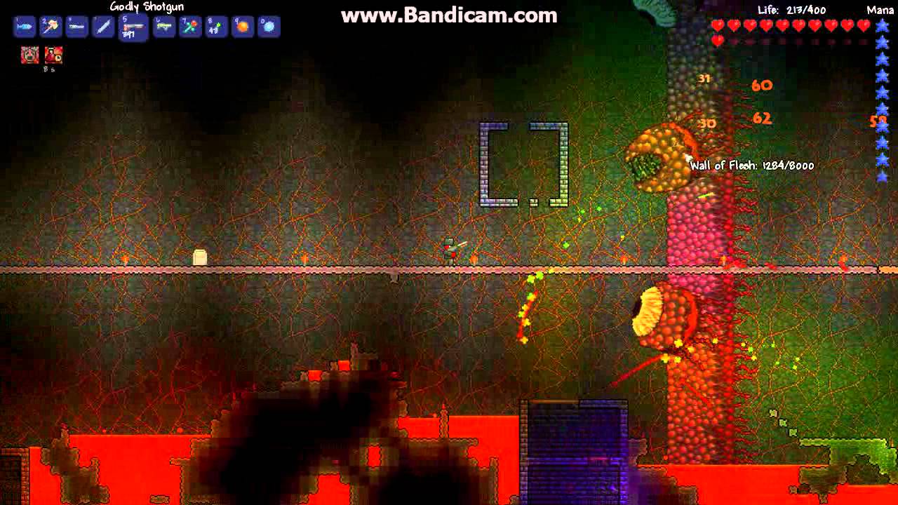 Terraria Triple WoF Kill!!!!! - YouTube