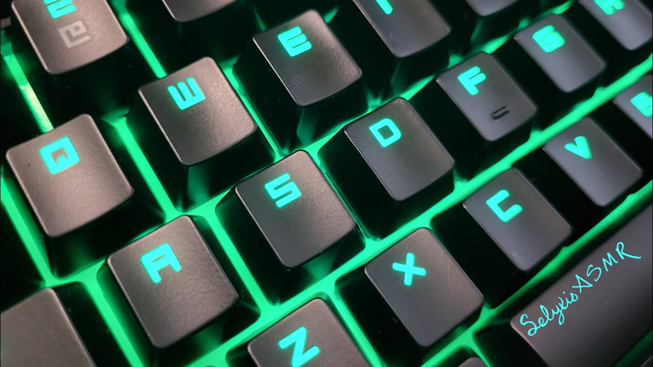 ASMR Razer Typing and Page Rustling (no talking audio only fast typing ...