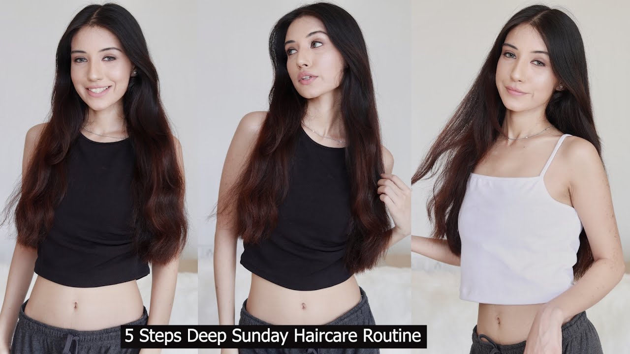 5 Steps Deep Sunday Haircare Routine For Smooth, Thick and Dandruff ...