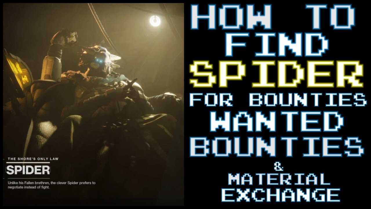 HOW TO FIND SPIDER ON THE TANGLED SHORE - Destiny 2 2020 - YouTube