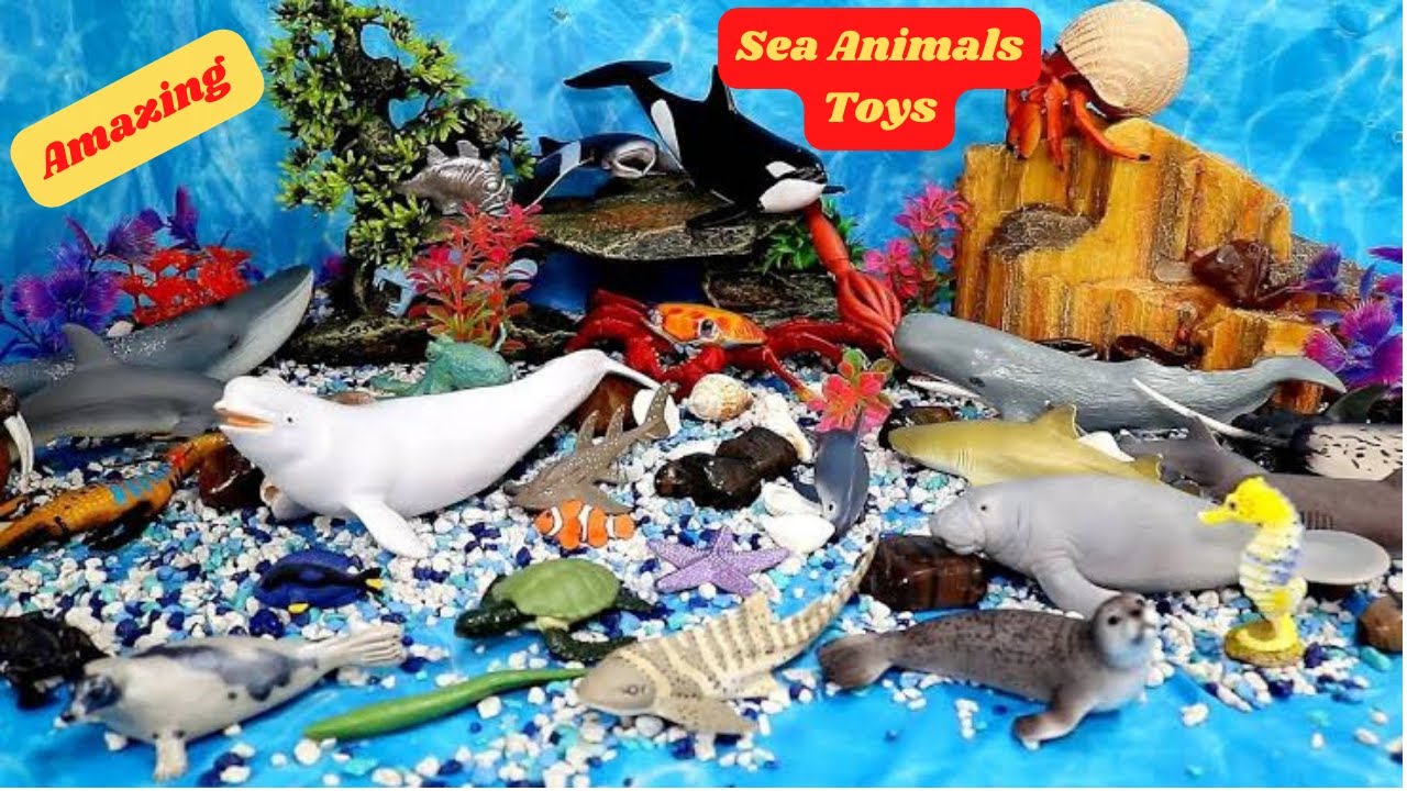 Amazing Rubber Sea Animals Toys: A Collection of Strangest and Most ...