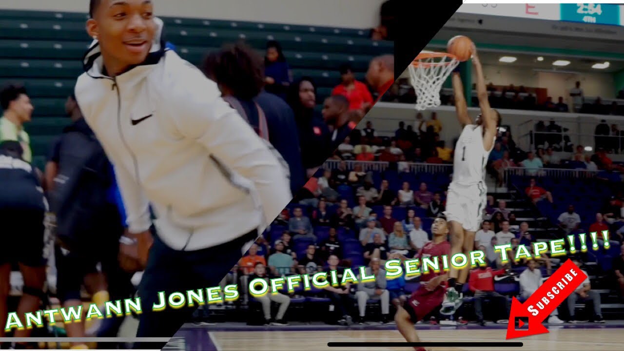 Antwann Jones Official Senior Tape!!! He’s a bucket!!! - YouTube