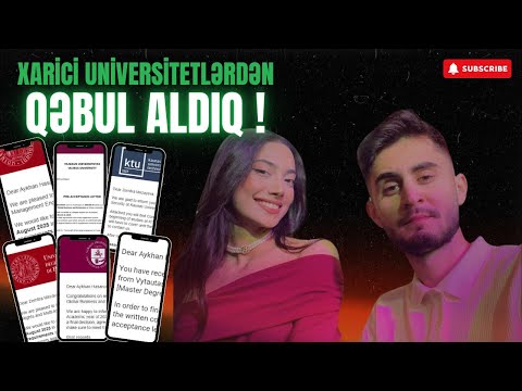 Xarici Universitetlərdən Qəbul Aldıq! I Təcrübəmiz və Interview Məsləhətlərimiz