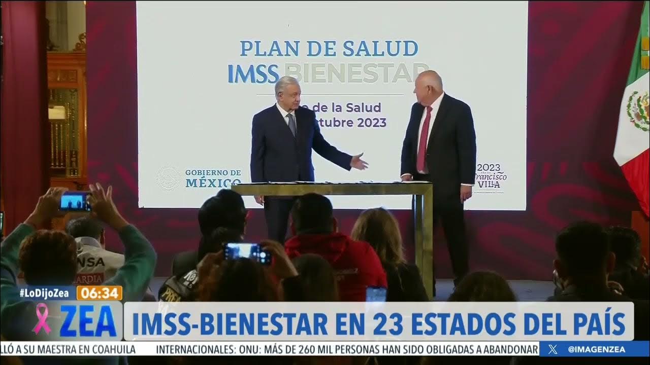Firman el Acuerdo Nacional para la Federalización del Sistema de Salud IMSS-Bienestar | Zea ...