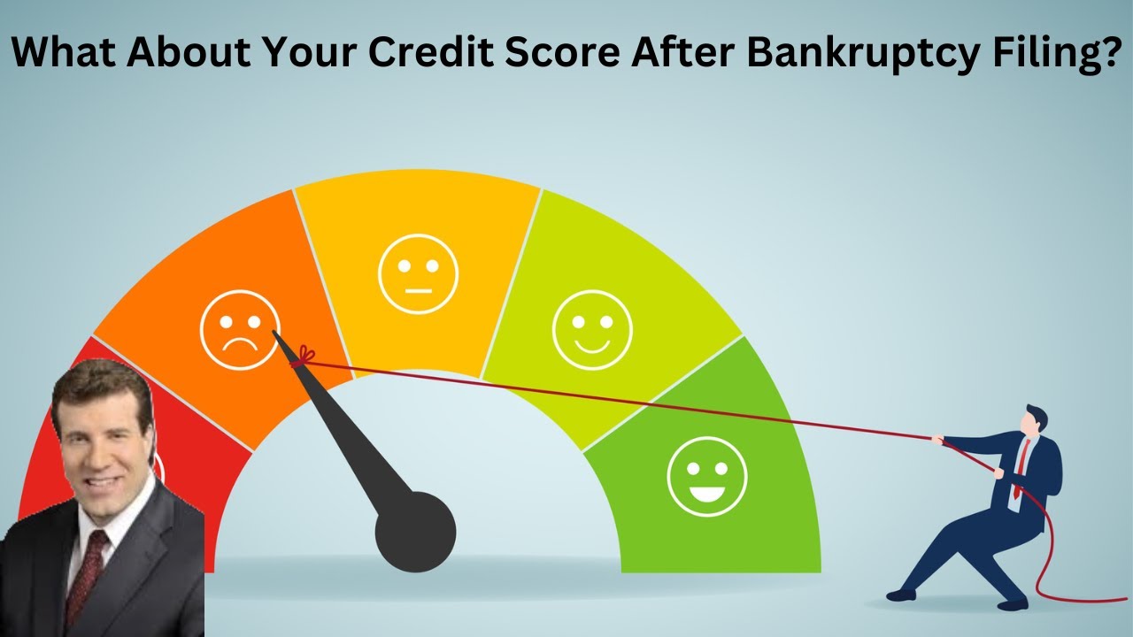 What About Your Credit Score After Bankruptcy Filing? - YouTube