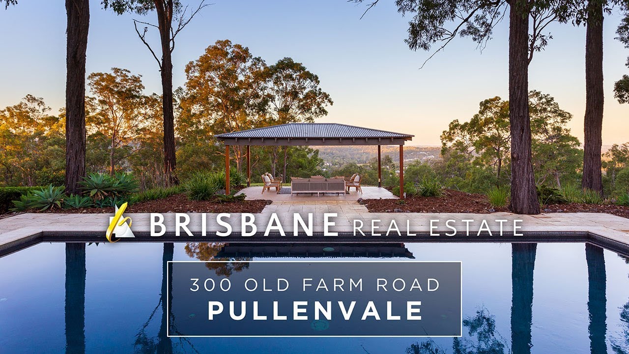 Brisbane Real Estate 300 Old Farm Road | Pullenvale - YouTube