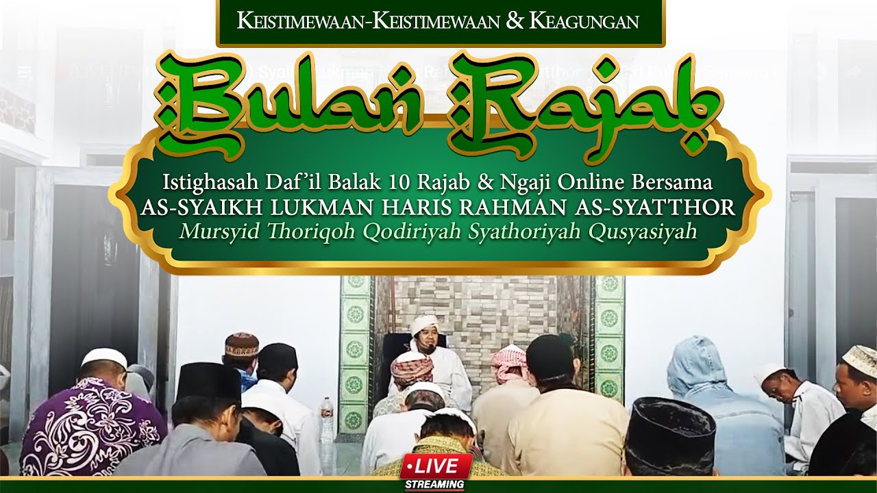🔴[LIVE] Syaikh Lukman Haris Rahman: Keistimewaan-keistimewaan dan ...