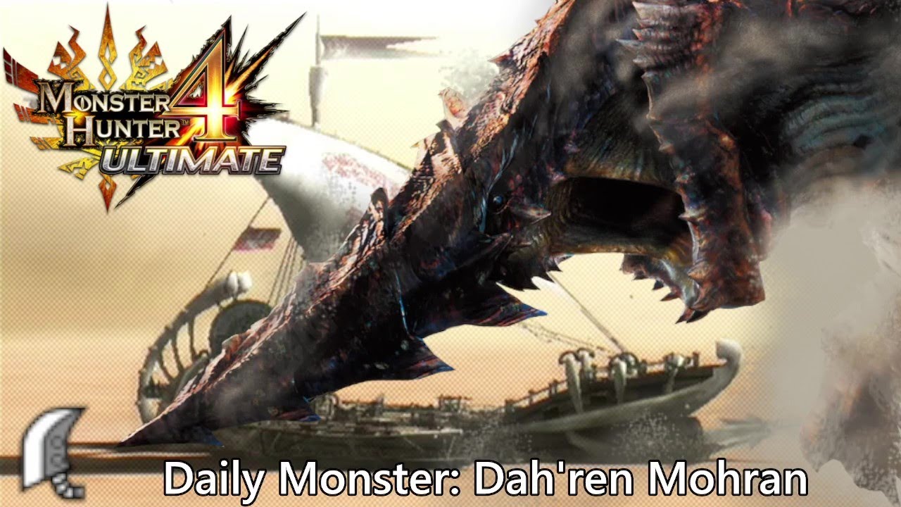 Daily Hunt #225 - Dah'ren Mohran (MH4 Ultimate) - YouTube