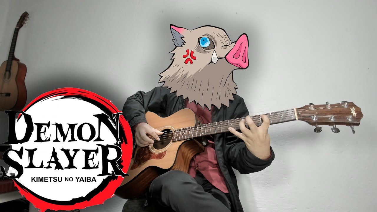 (Lisa) Gurenge - Demon Slayer - Kimetsu no Yaiba Opening Guitarra - YouTube
