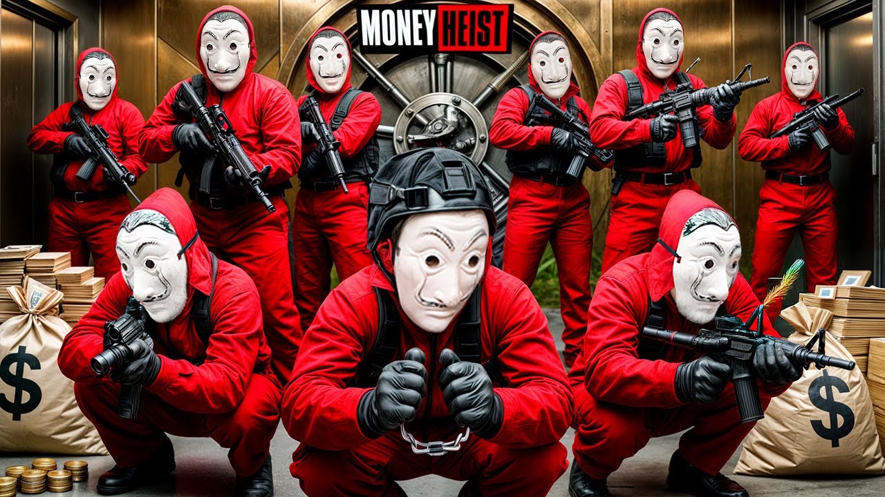 PARKOUR VS MONEY HEIST! 6 | BAD GUYS: No ESCAPE, POLICE Caught in ...