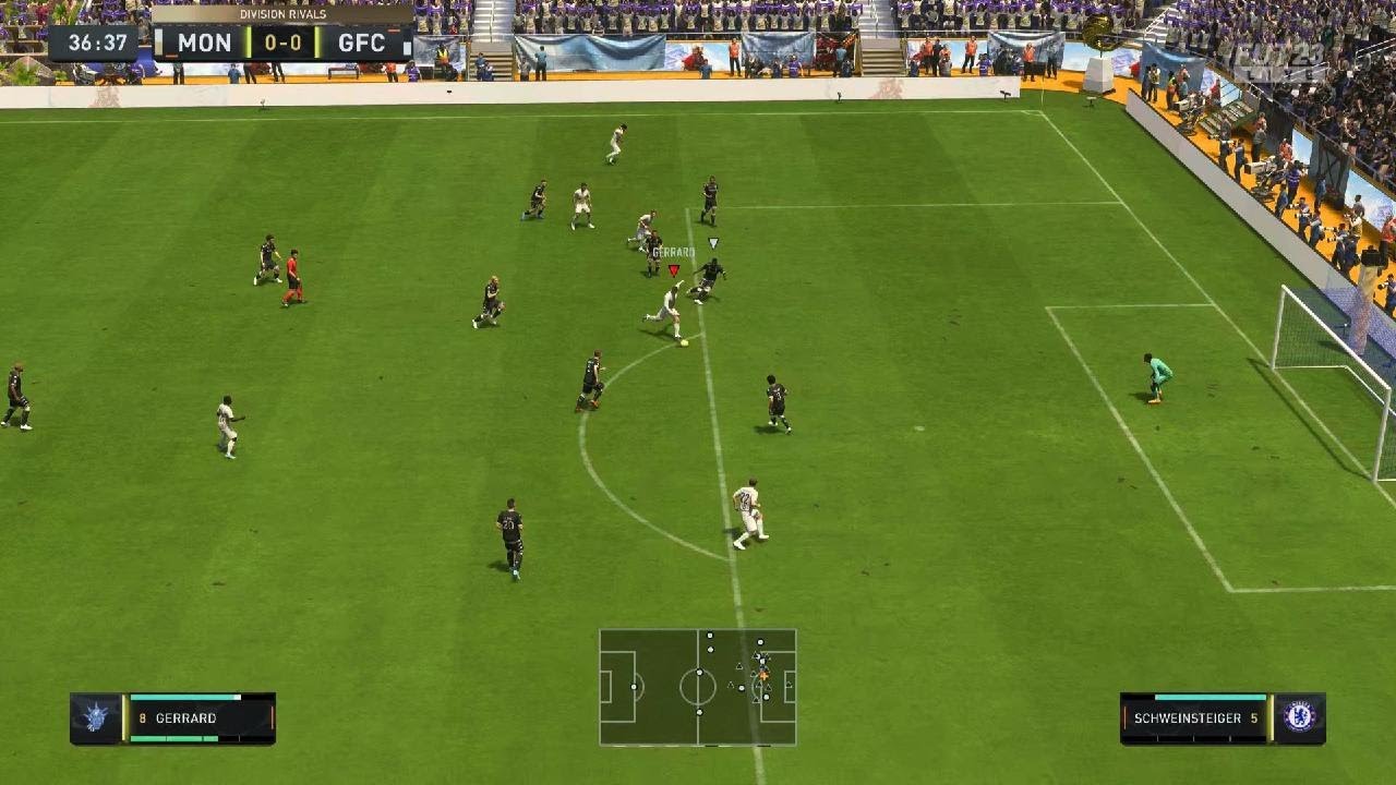 Steven Gerrard Long shot FUT rivals FIFA 23 - YouTube