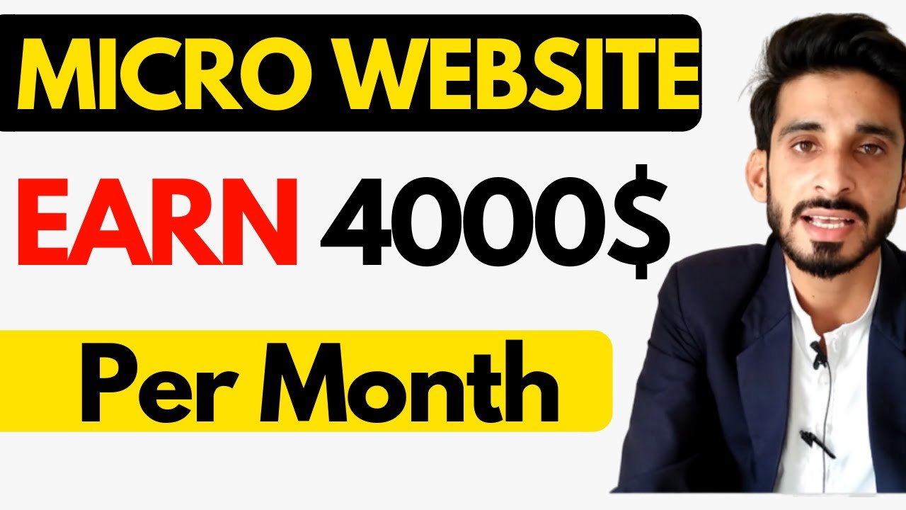 Create micro niche website & earn 4000$ per month easily | How to Earn ...