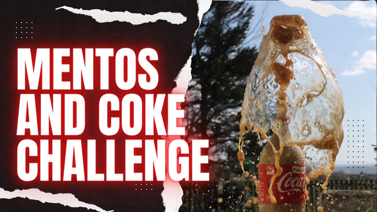 Mentos And Coke Challenge Soda Explosion Youtube