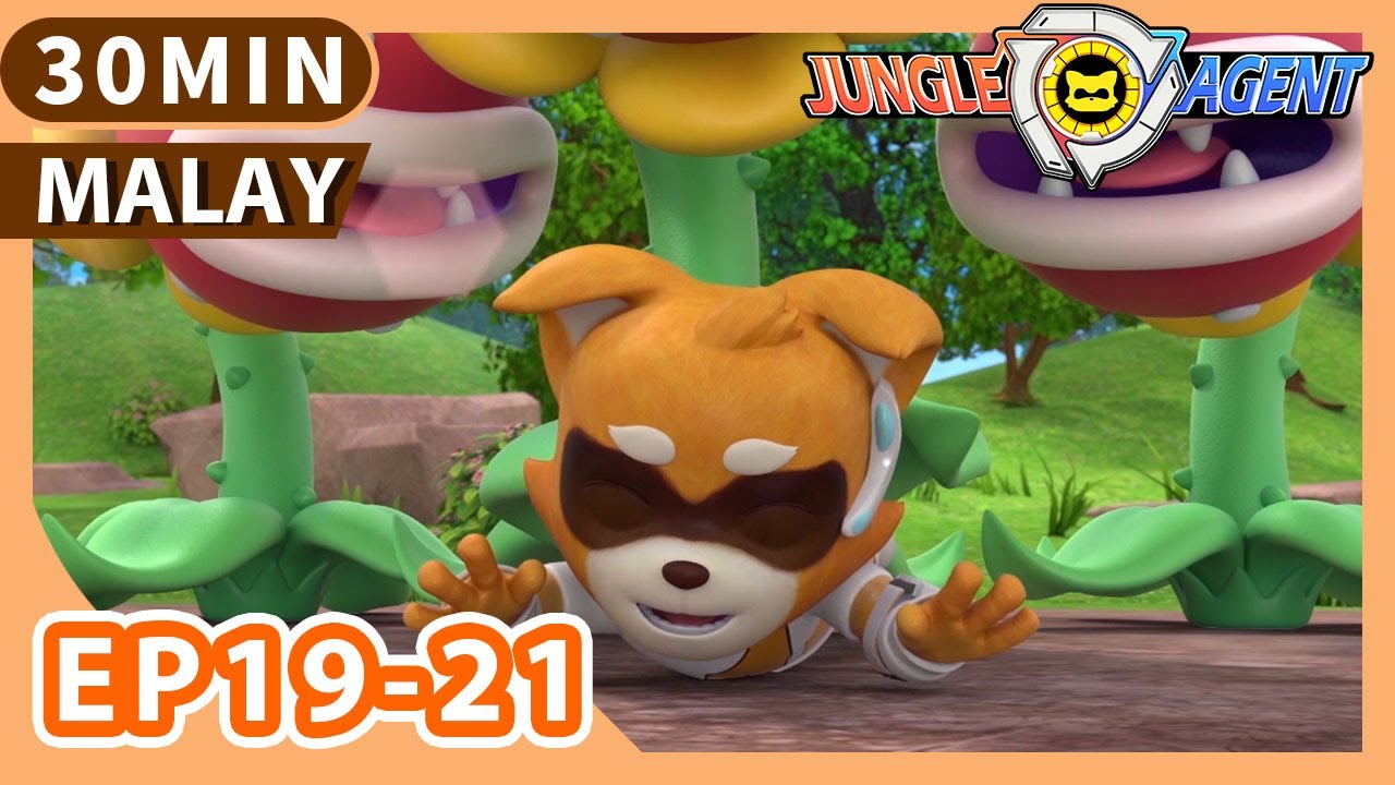 Jungle Agent(Versi Melayu)【EP19-21】| 30 Min | Full Episodes | Cartoons ...