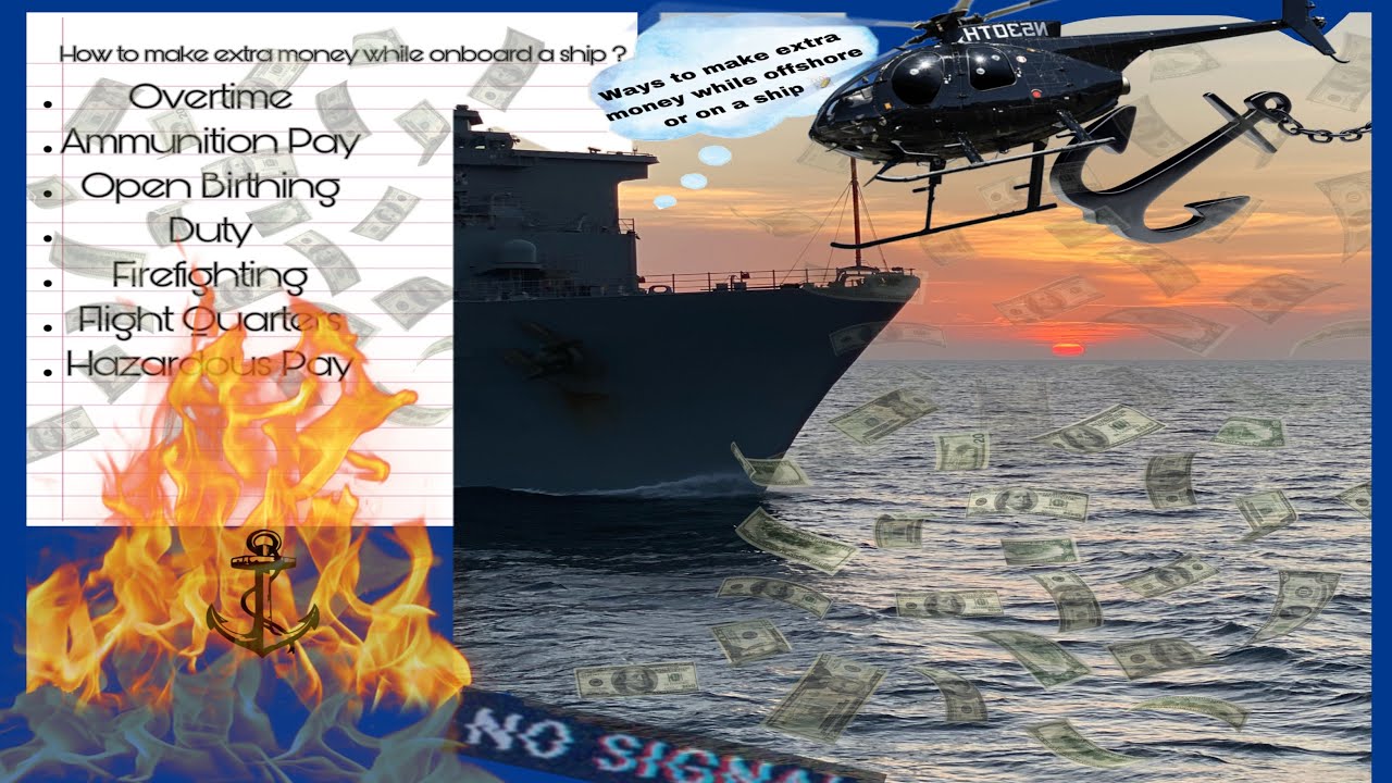 Ways to Make Extra Money While on a Ship - YouTube