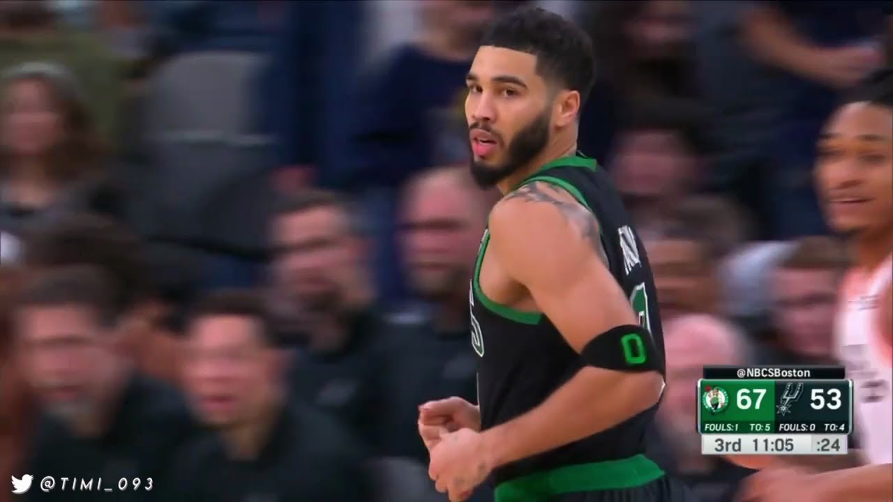 Jayson Tatum Highlights vs San Antonio Spurs (25 pts, 6 reb, 2 ast ...