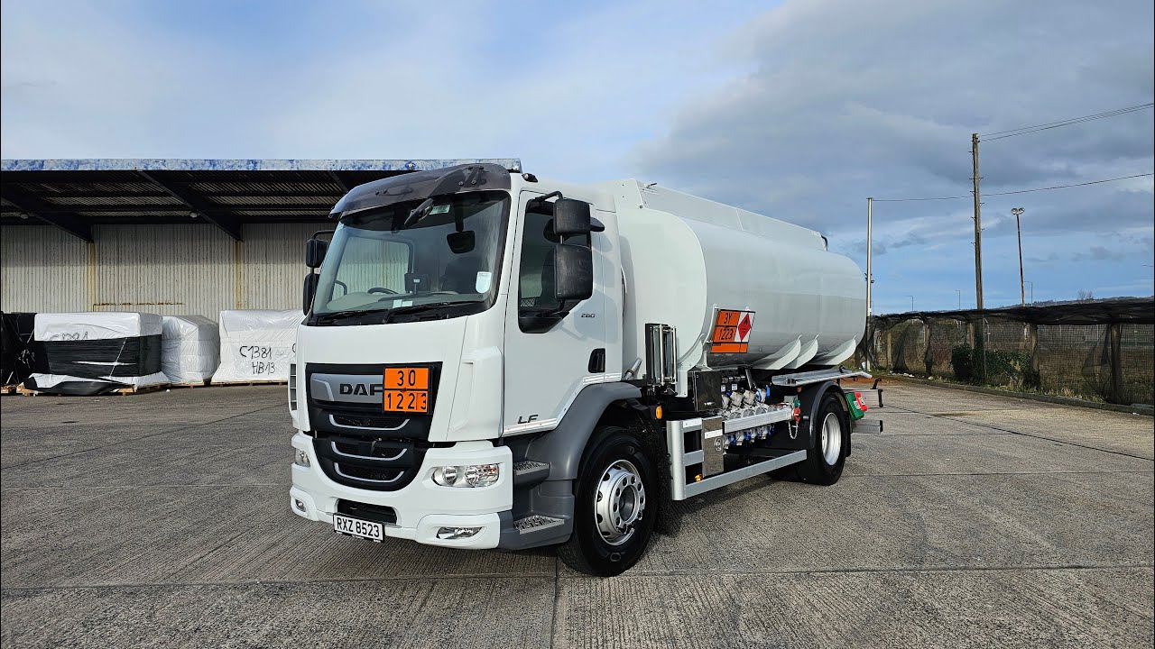 Just Tankers walkaround video - Immaculate 2023 DAF LF 260 13,500 LTR ...