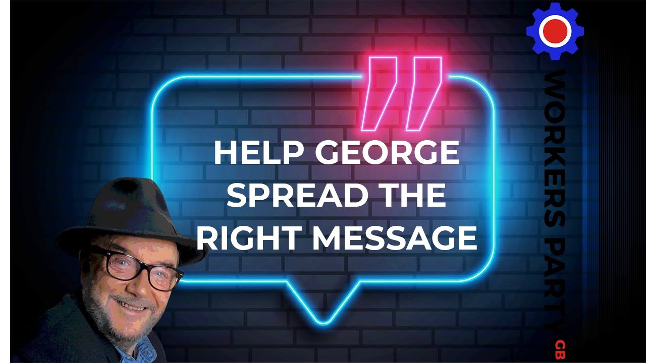 Help George spread the right message - YouTube