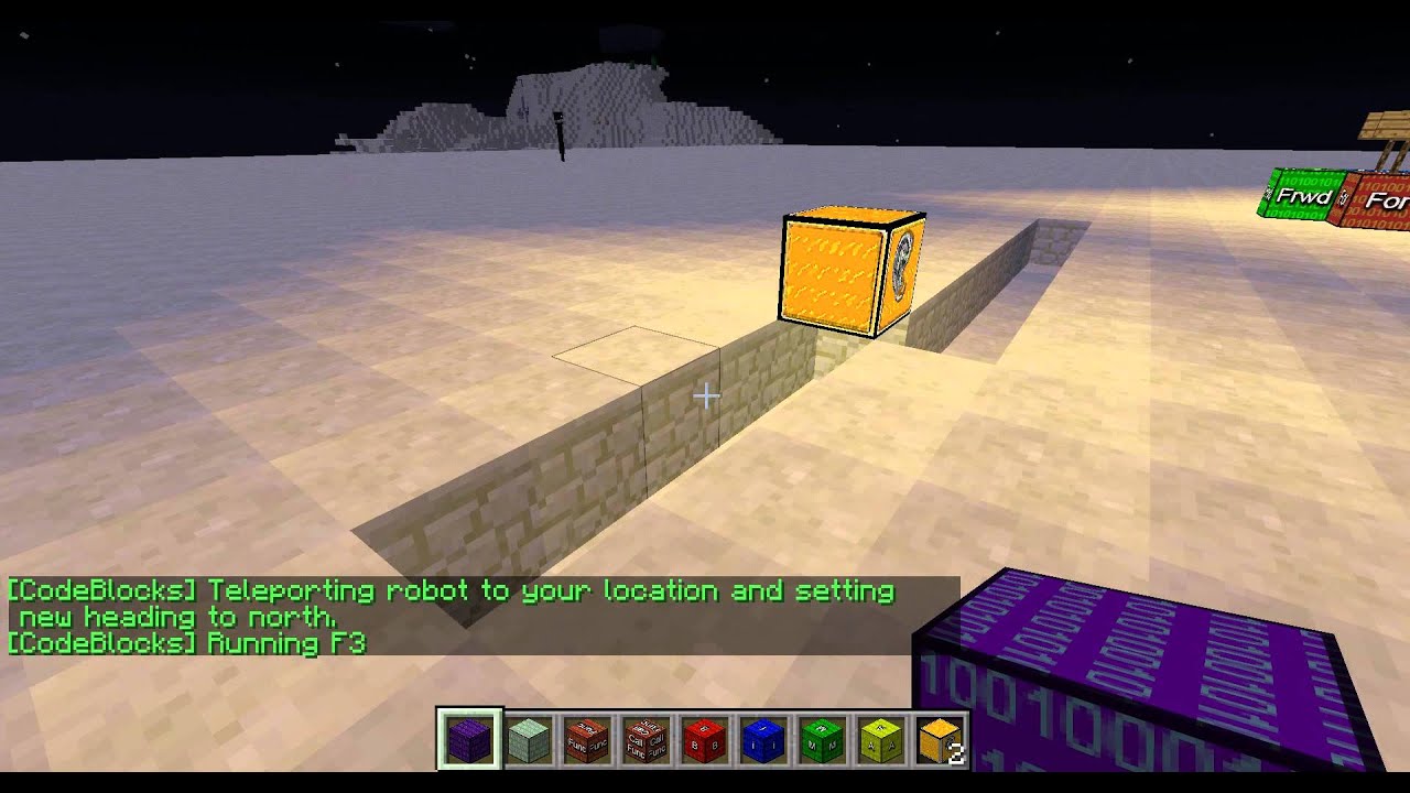 Minecraft - CodeBlocks 2.1.5 - YouTube