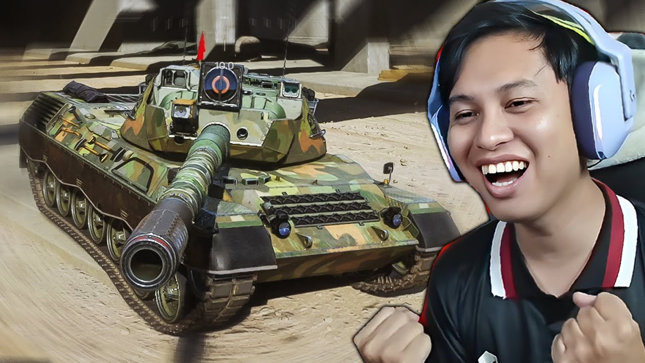 Cobain Modern Leopard 1A6 A1 Tank Sniper Jarak Jauh Sekali Shoot Musuh ...